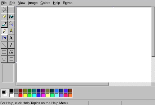 MS Paint Online Version Online Tools
