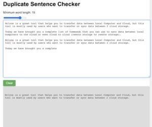 Find Duplicate Words: The Duplicate Word Finder - Online Tools
