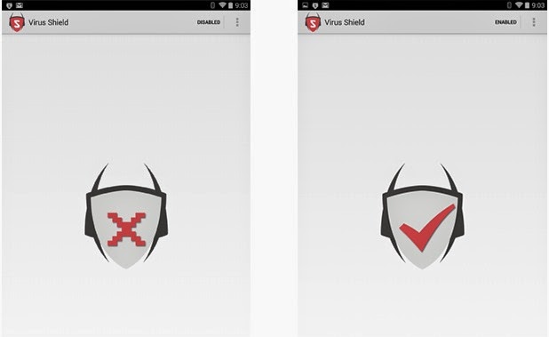 Android App "Virus Shield" turned out scam