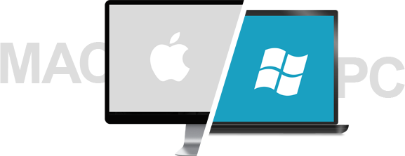 An Infographic about the Differences Between MAC People and PC People