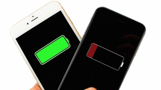 Battery Life Comparison : iPhone 6s and other smartphones