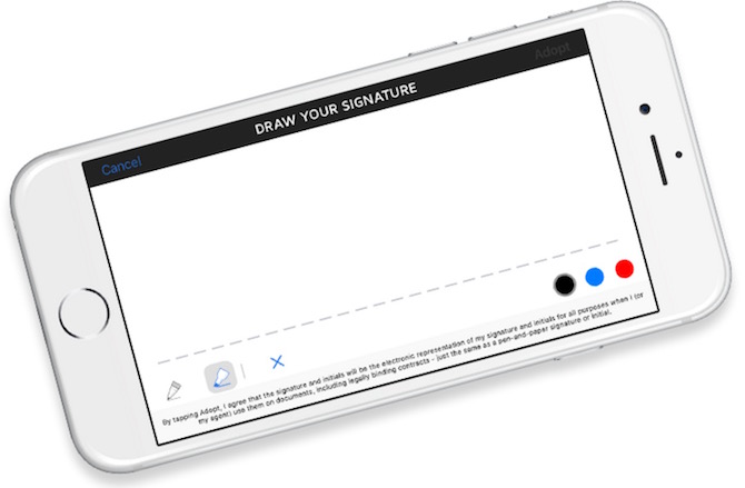 How to sign a document on iPhones or iPads or edit PDF