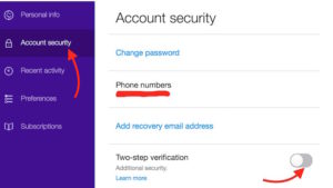 How to enable 2-step verification for Yahoo Mail