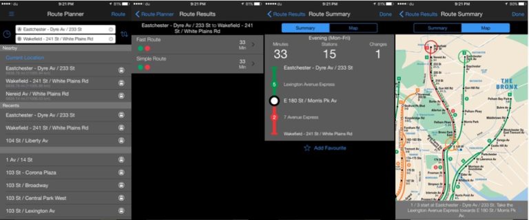 NYC Subway MTA Map and Route Planner App Review