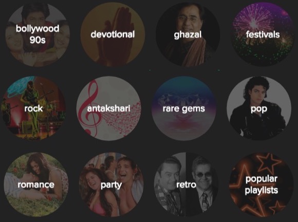 Websites and Apps to stream Bollywood Hindi Songs