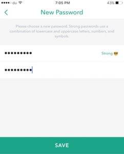 How to reset or change Snapchat Password online or via app