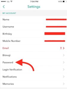 How to reset or change Snapchat Password online or via app
