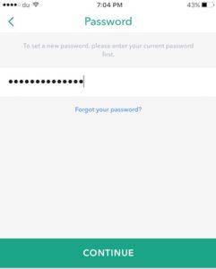 How to reset or change Snapchat Password online or via app
