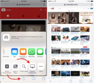 How to open YouTube Desktop Site on Mobile and Tablet