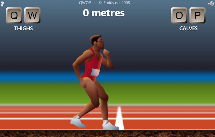 Play QWOP Athletics Game Online