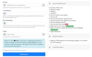 How to Download Copy of the Site From Wayback Machine's Archive